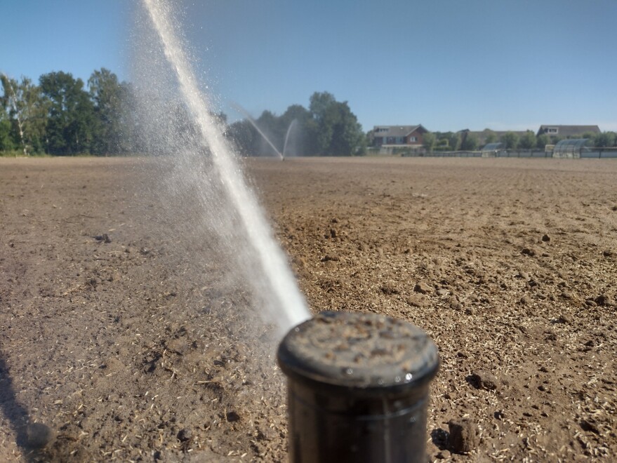 Beregening diverse voetbalvelden